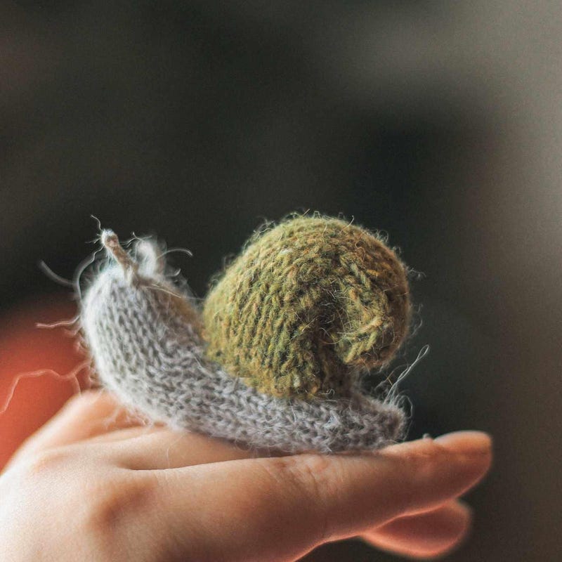 Knitted Toy Brooch - Etsy