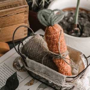 Knitting CARROT Pdf PATTERN, Knitted Easter, Vegetable, Knitting Tutorial - Etsy