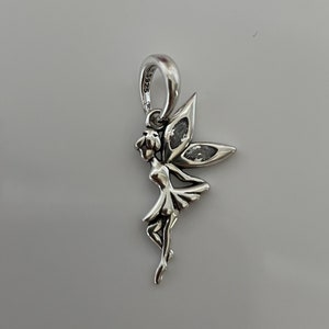 Sterling Silver 925 Princess Fairy Charm - Etsy