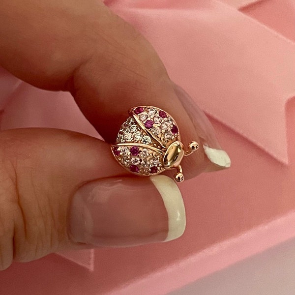 Lady Bug Beads - Etsy