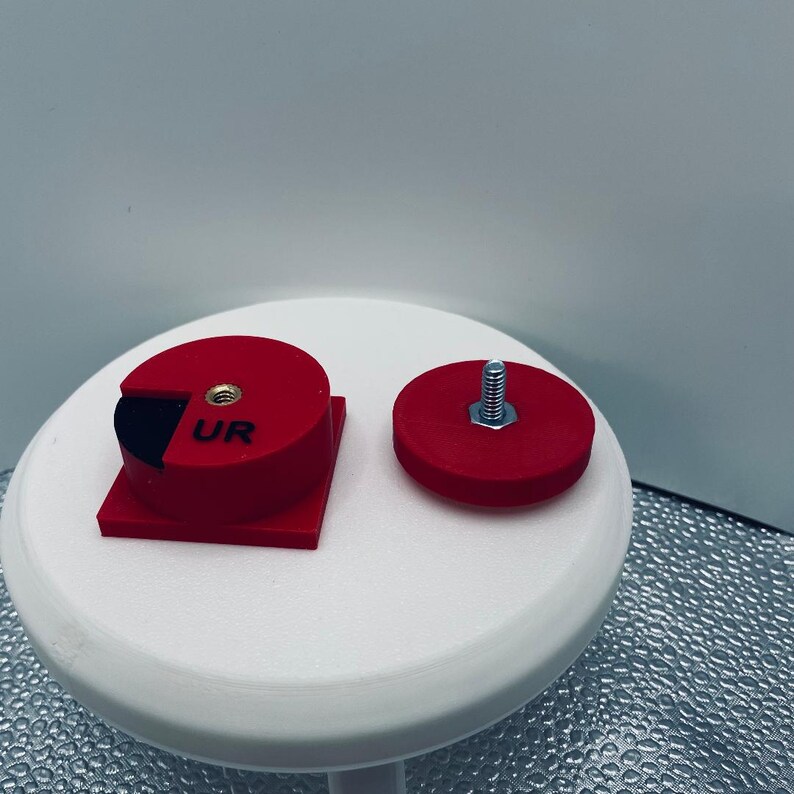 Laser Engraving Elevated Magnetic Stand Offs Quality Product Set of 4 ...