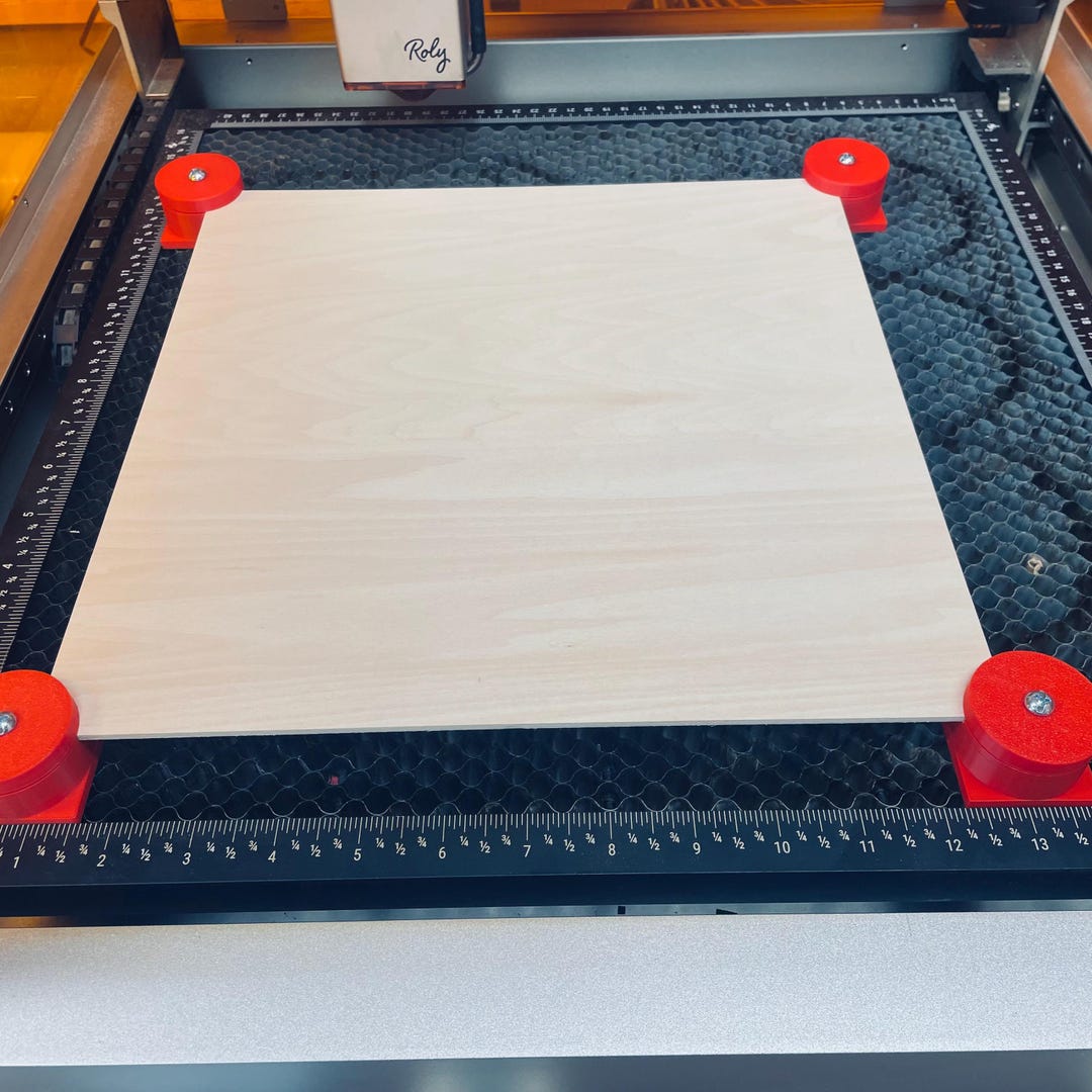 Self Adjusting Laser Engraving Elevated Magnetic Stand Offs- Heavy Duty ...