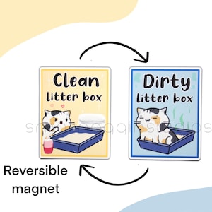 cat litter box chart
