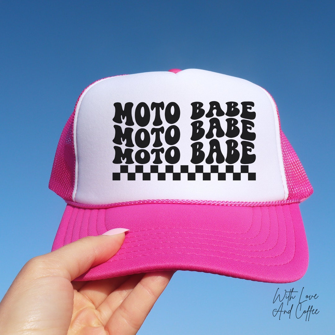 Moto Babe Trucker Hat - Etsy
