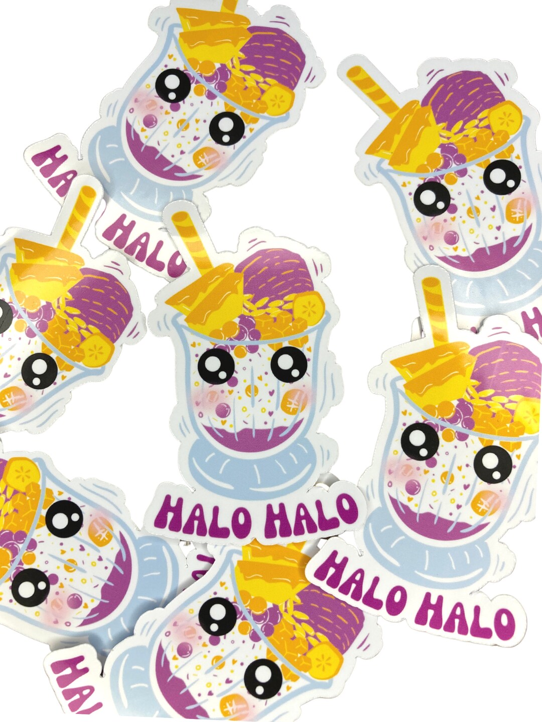 Halo Halo Sticker - Etsy