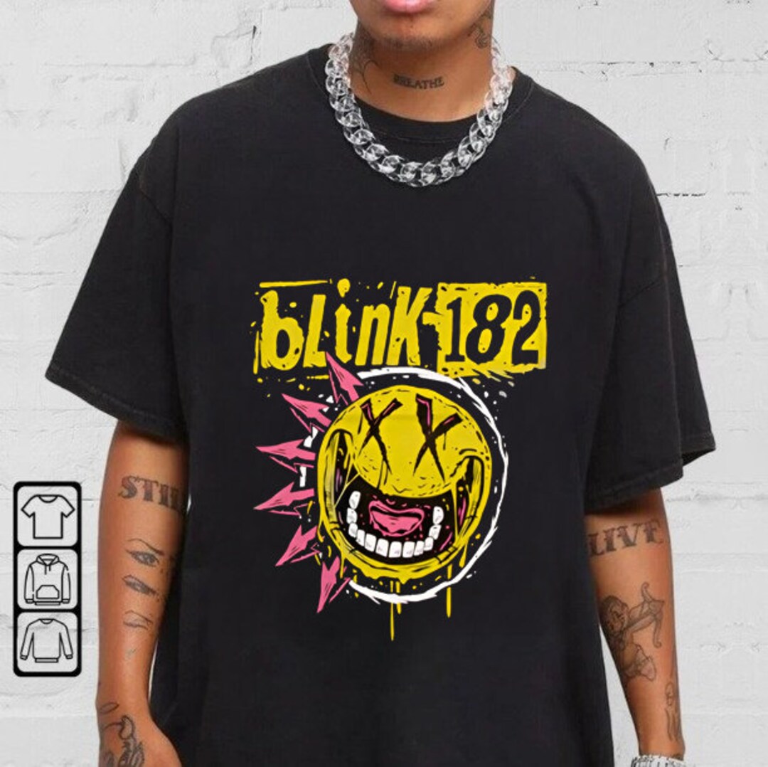Blink 182 T-shirt Blink 182 Concert Tshirt Blink 182 - Etsy