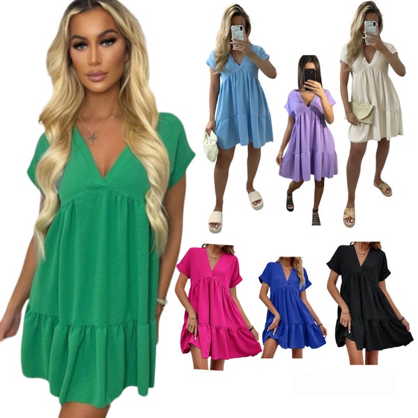 Short Loose Dress - Etsy