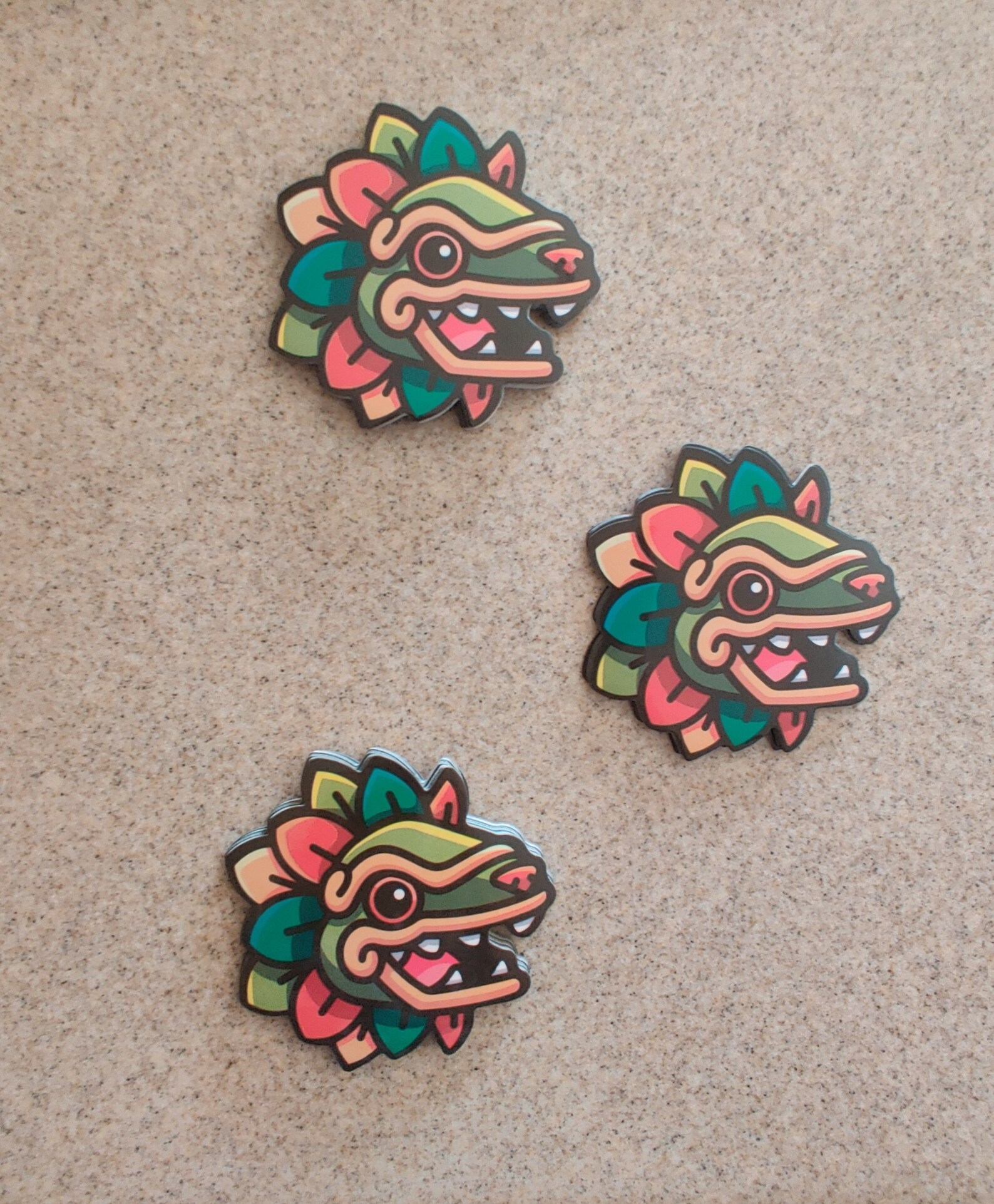 Head Sticker - Quetzalcoatl (aztec God) - Etsy