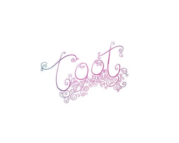 Toot Print Bathroom Art Potty Humor Funny Bathroom Sign | Etsy