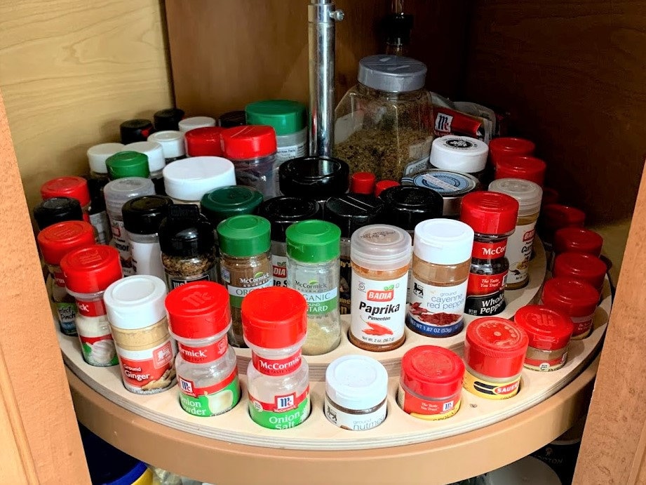Corner Cabinet Organizer Spice Rack Spice Organizer Kitchen | Etsy