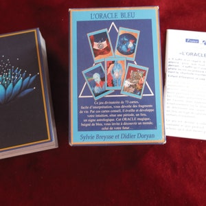 The Blue Oracle - OUT of PRINT - Lemuria - Atlantis Divination - Blue ...