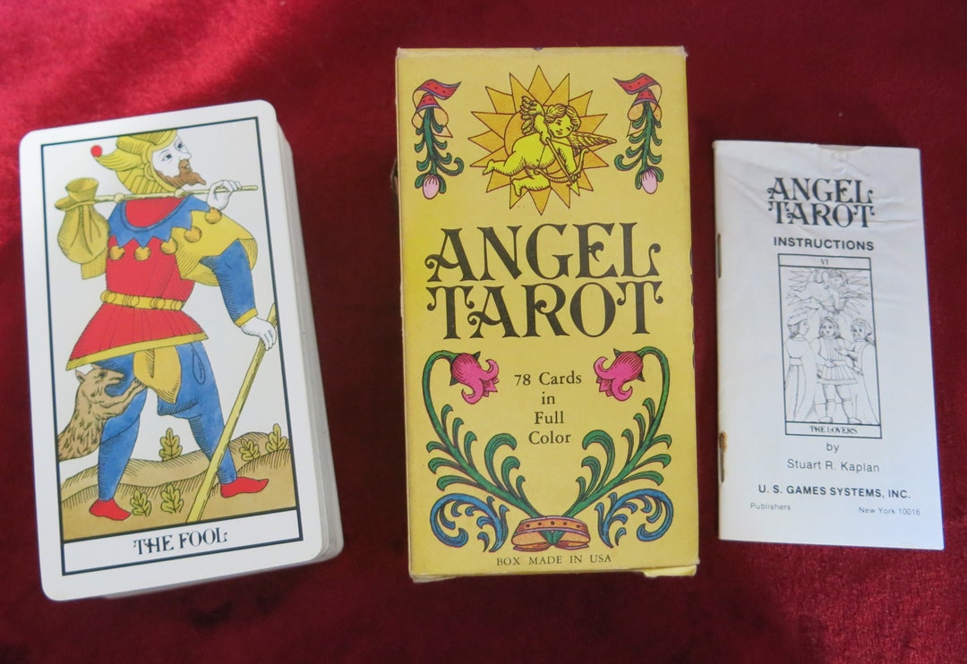 Angel Tarot Deck - Box Made in USA - Japanese Tarot - Etsy