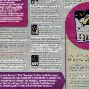 ENG - the Golden Moon Oracle - File Download - PRINTABLE - Etsy