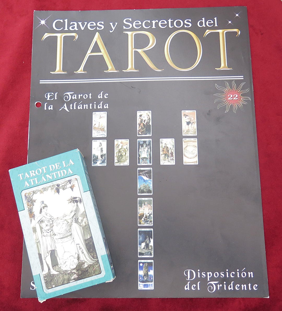 Tarot of Atlantis – With PDF Guidebook - Mythology Tarot - Mystic Tarot ...