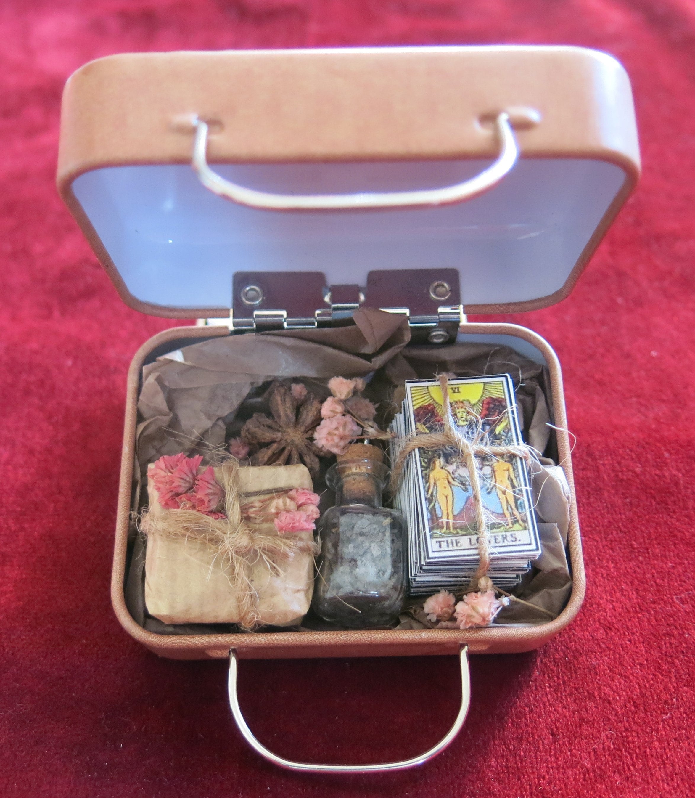 Witch Miniature Travel Suitcase Halloween Gift Valise De - Etsy