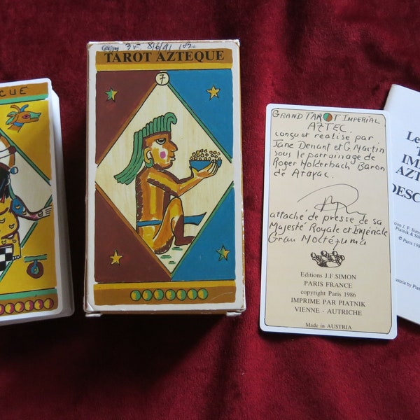 Mexican Tarot Cards - Etsy