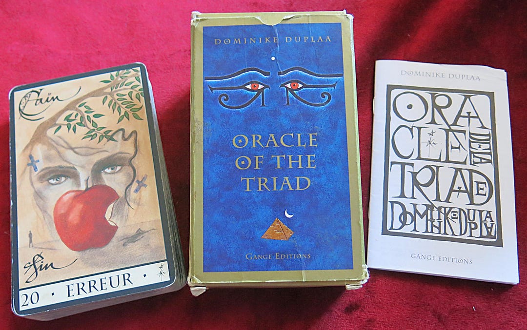 Oracle of the Triad – Authentic 1998 French Edition by Gange Éditions ...