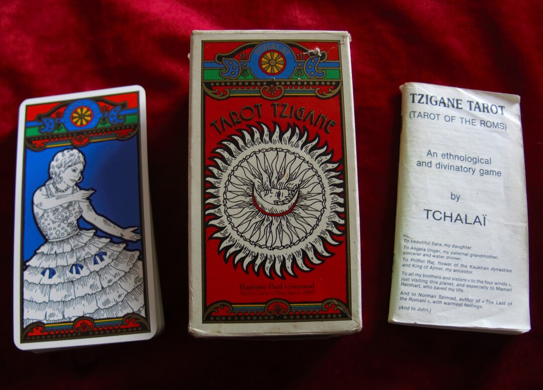 Tzigane Tarot of the Roms 1984 Tchalai - Etsy