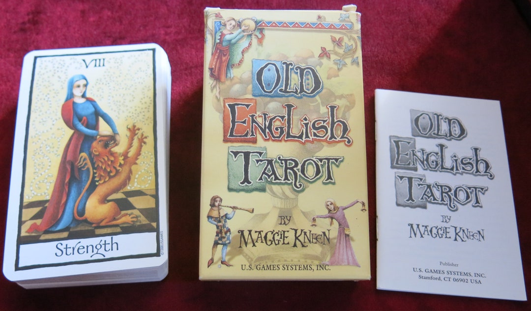 Old English Tarot Cards Deck - Etsy