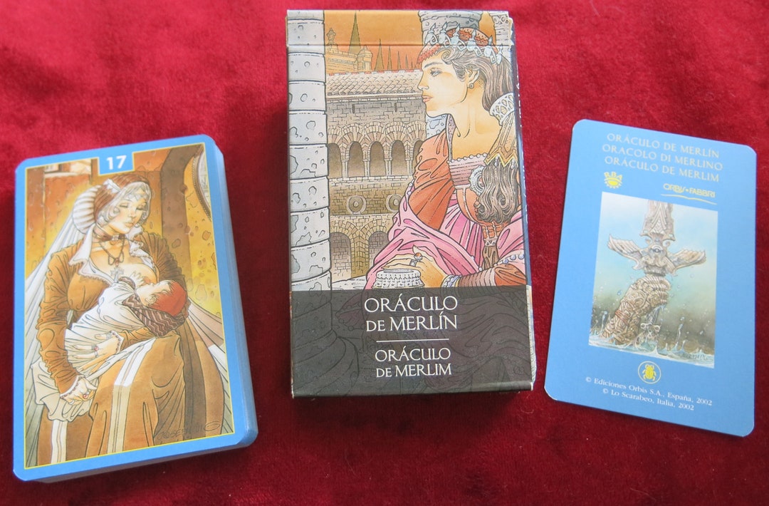 Oracle of Merlin - King Arthur Cards - Oracolo Di Merlino - Out of ...