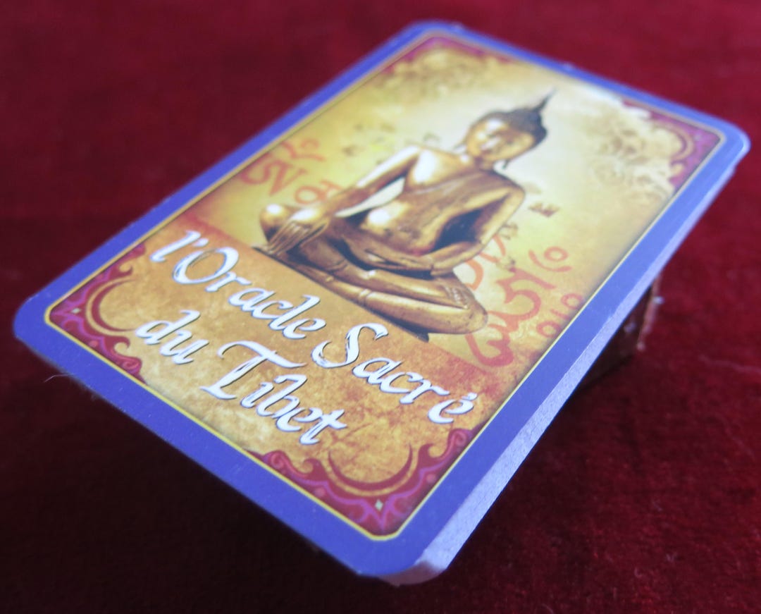 The Sacred Oracle of Tibet - Pocket Tibet Cards - Etsy