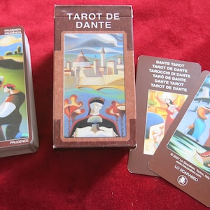 Dante Tarot Deck 2001 + Guide - EXTREMELY RARE! Rider-waite-smith ...