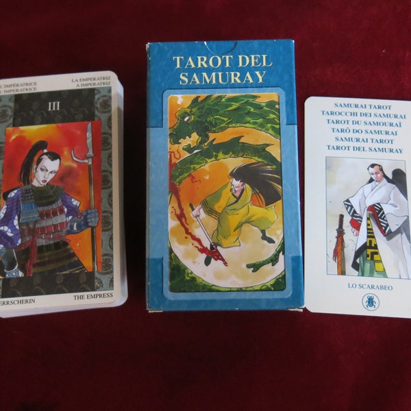 Vintage Japanese Tarot - Etsy
