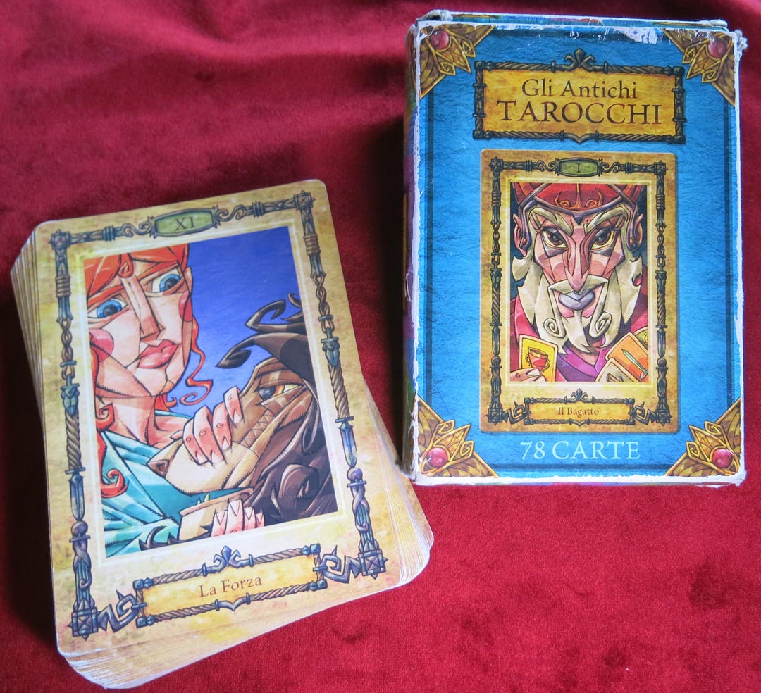 Rare Mosaic-style Tarot Deck – Gli Antichi Tarocchi, Italy 1981 - Etsy ...