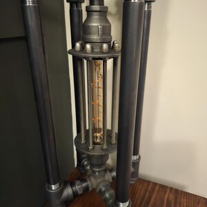 Industrial Style Table Lamp - Etsy UK