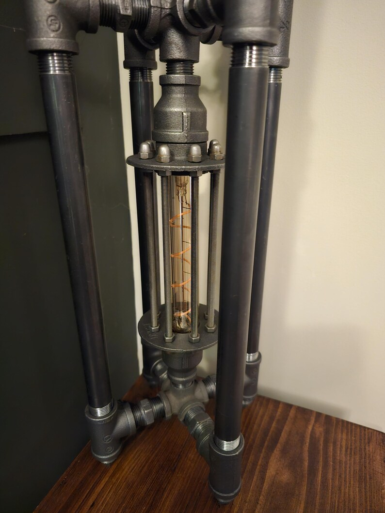 Industrial Style Table Lamp - Etsy UK