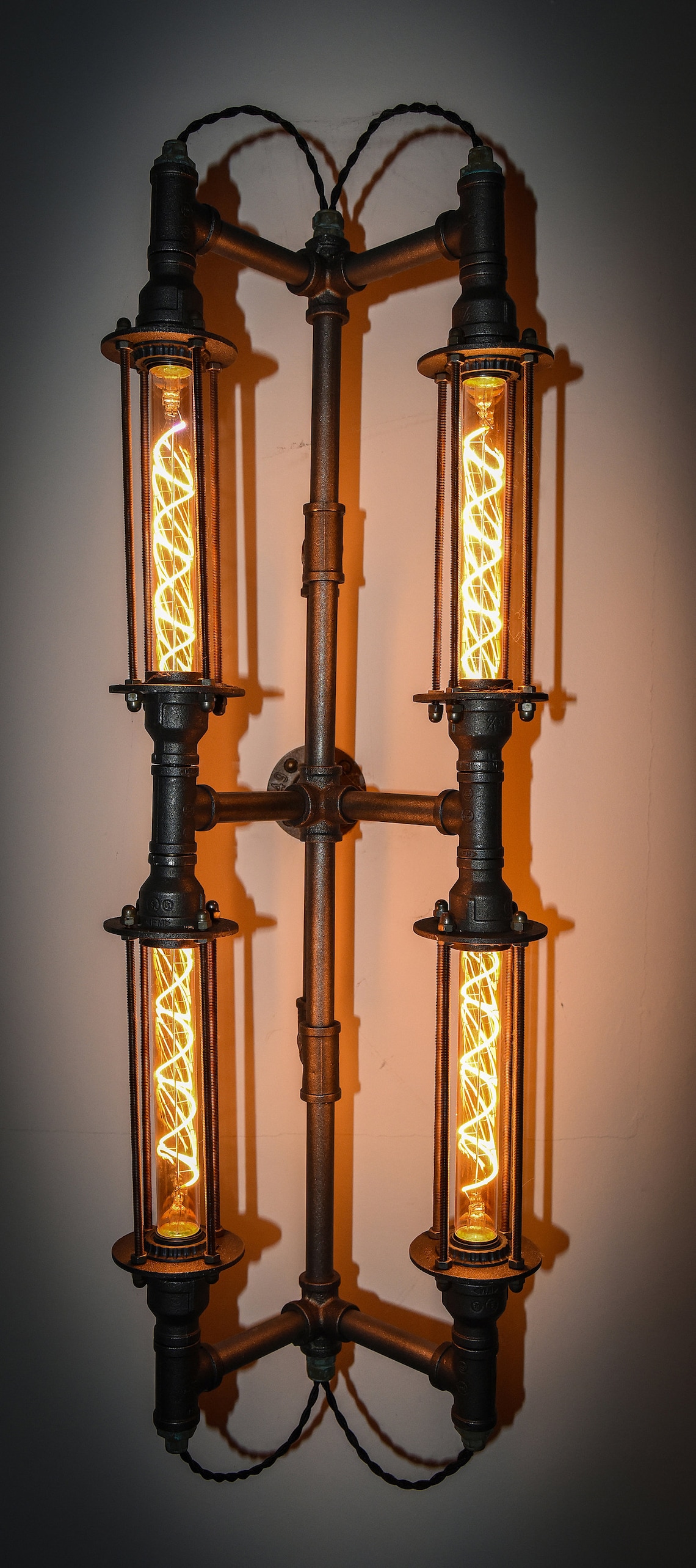 Industrial Ceiling Light - Etsy UK