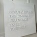 3D Quote Textured Art 80 X 60 Cm - Etsy