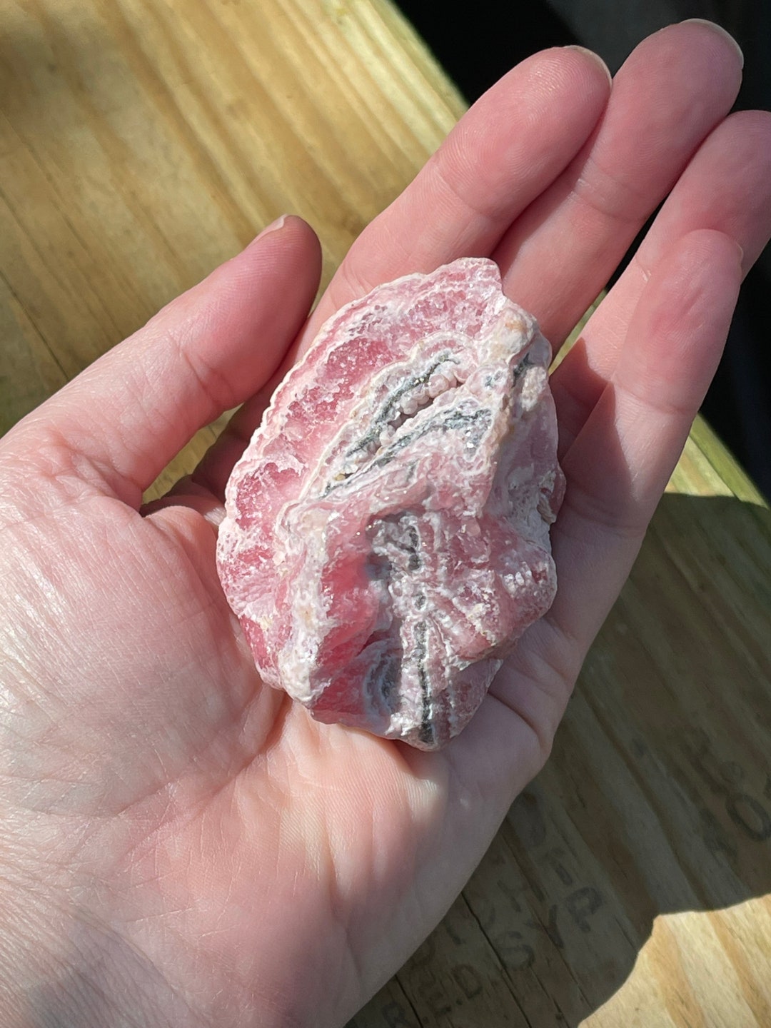 Raw Rhodochrosite Chunk- Free Shipping - Etsy