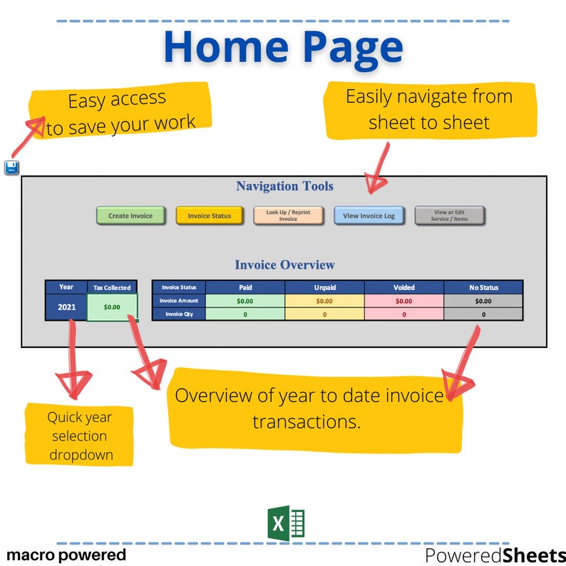 Invoice Generator Pro - Invoice Template, Invoice Creator, Excel ...