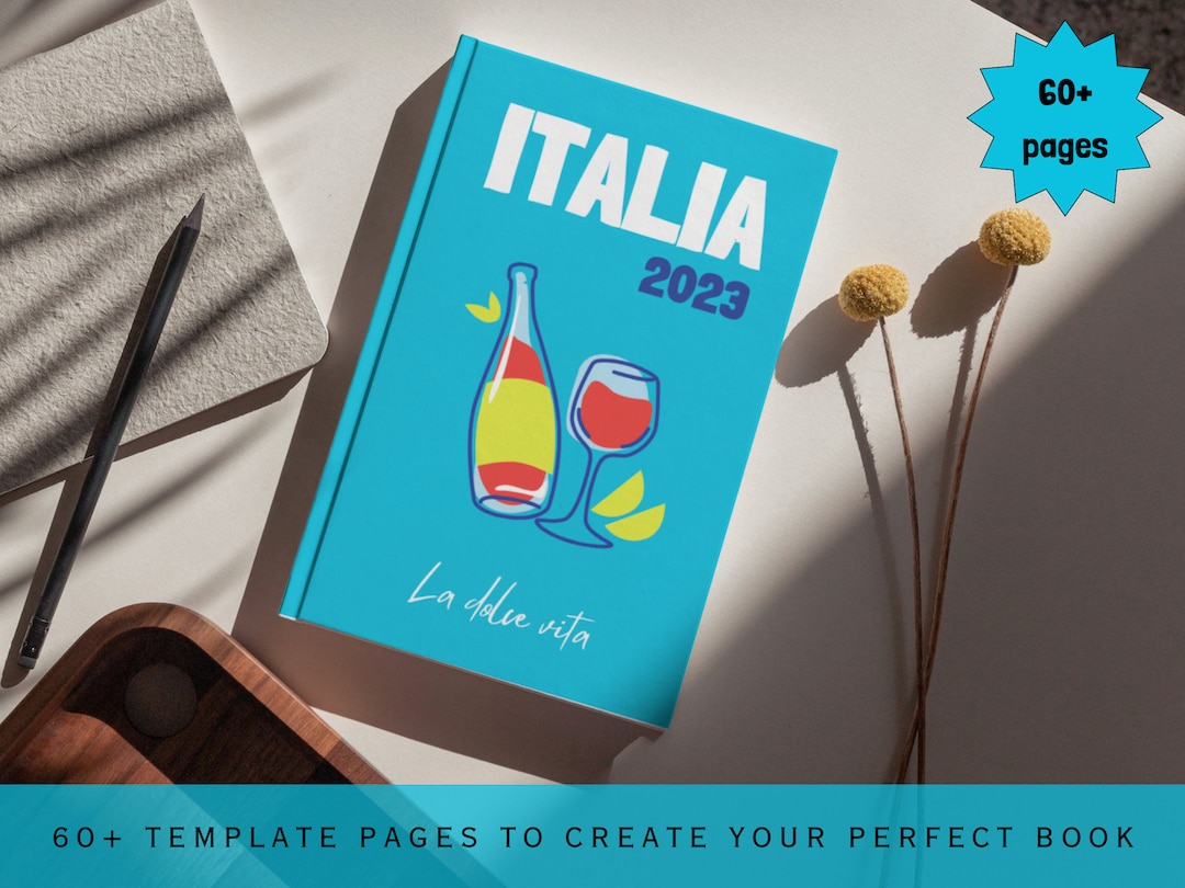 Aesthetic Travel Coffee Table Photo Book Template Personalized Photo ...