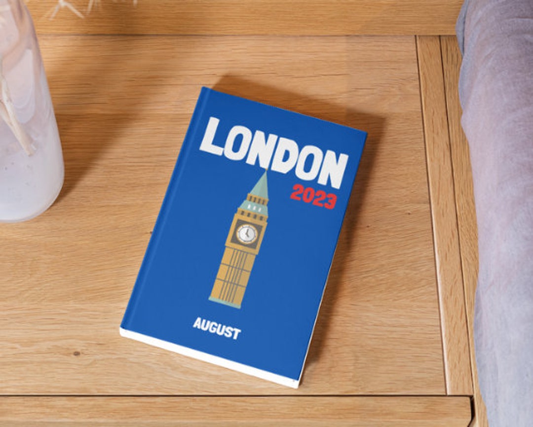 London Travel Photo Book Cover Template: DIY Coffee Table Book (digital ...