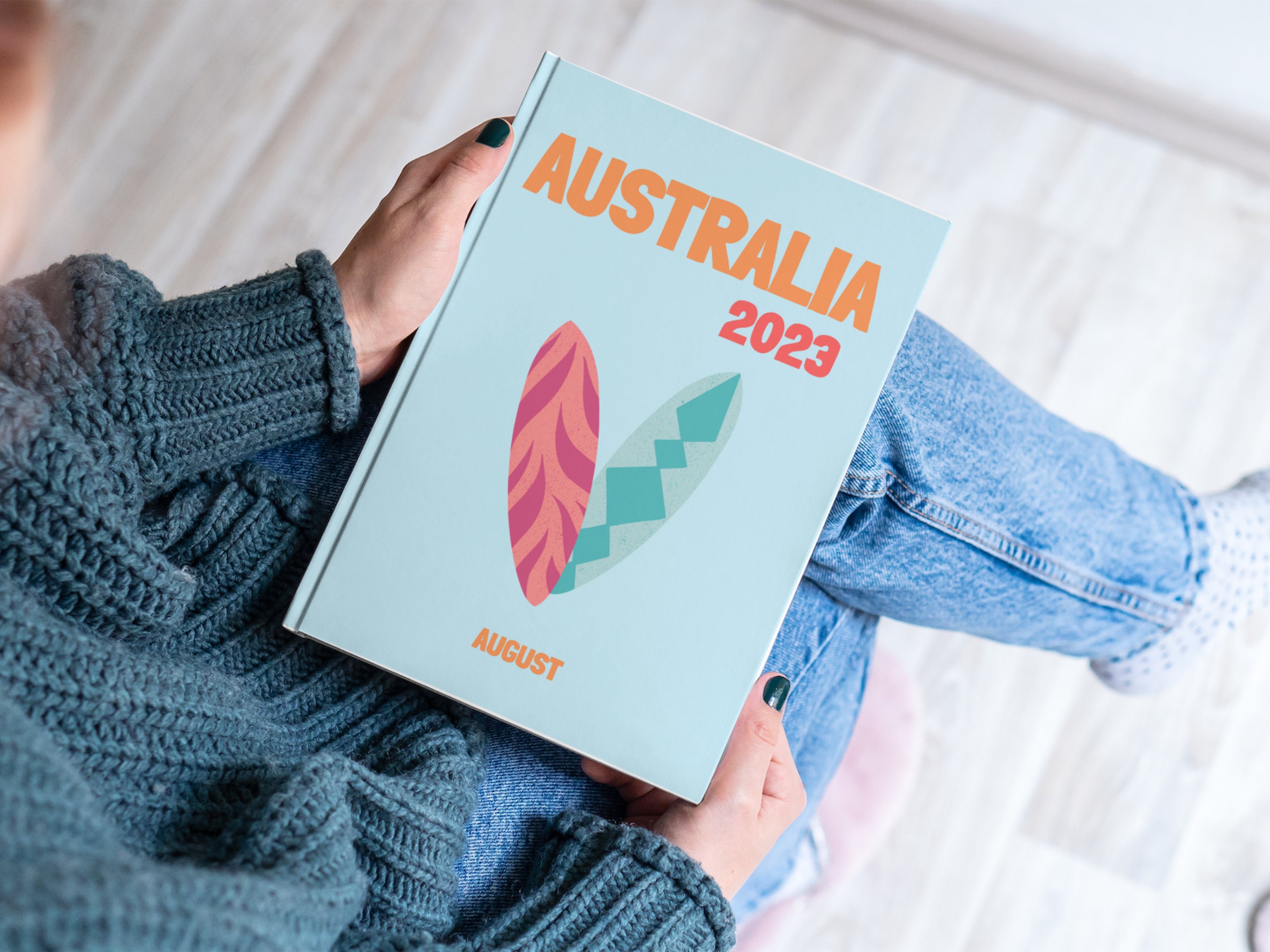 AUSTRALIA Aesthetic Travel Coffee Table Photo Book Template ...