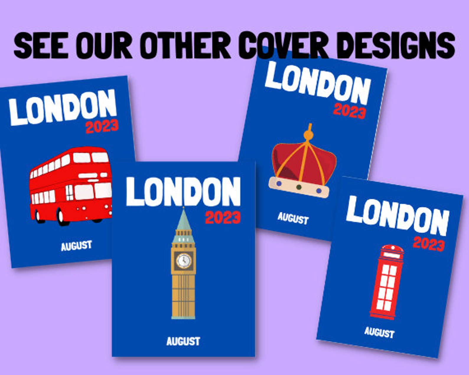 London Travel Photo Book Template: DIY Coffee Table Book (canva ...