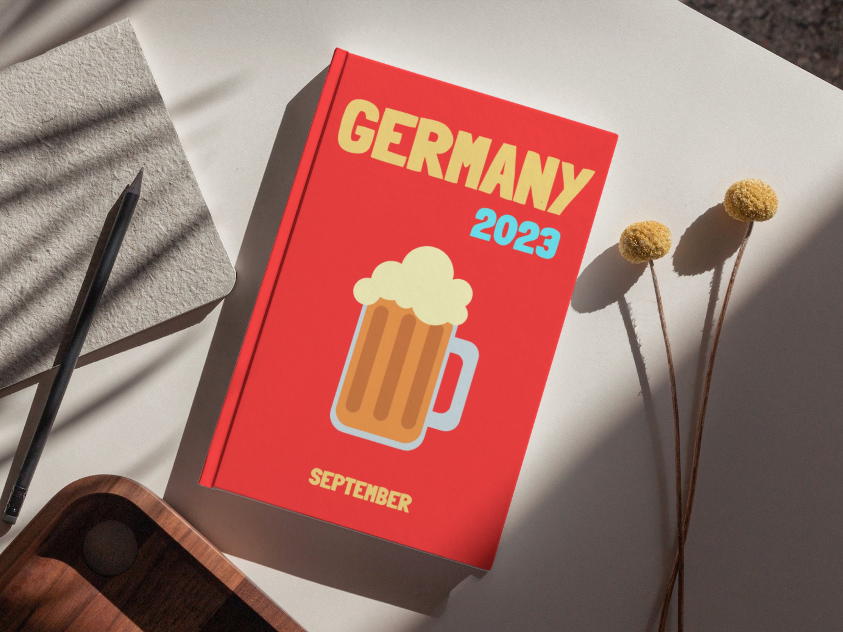 GERMANY Aesthetic Travel Coffee Table Photo Book Template Personalized ...