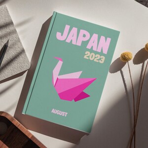 JAPAN Aesthetic Travel Coffee Table Photo Book Template Personalized ...