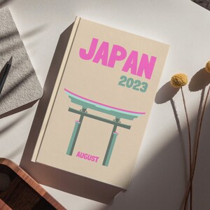 JAPAN Aesthetic Travel Coffee Table Photo Book Template Personalized ...