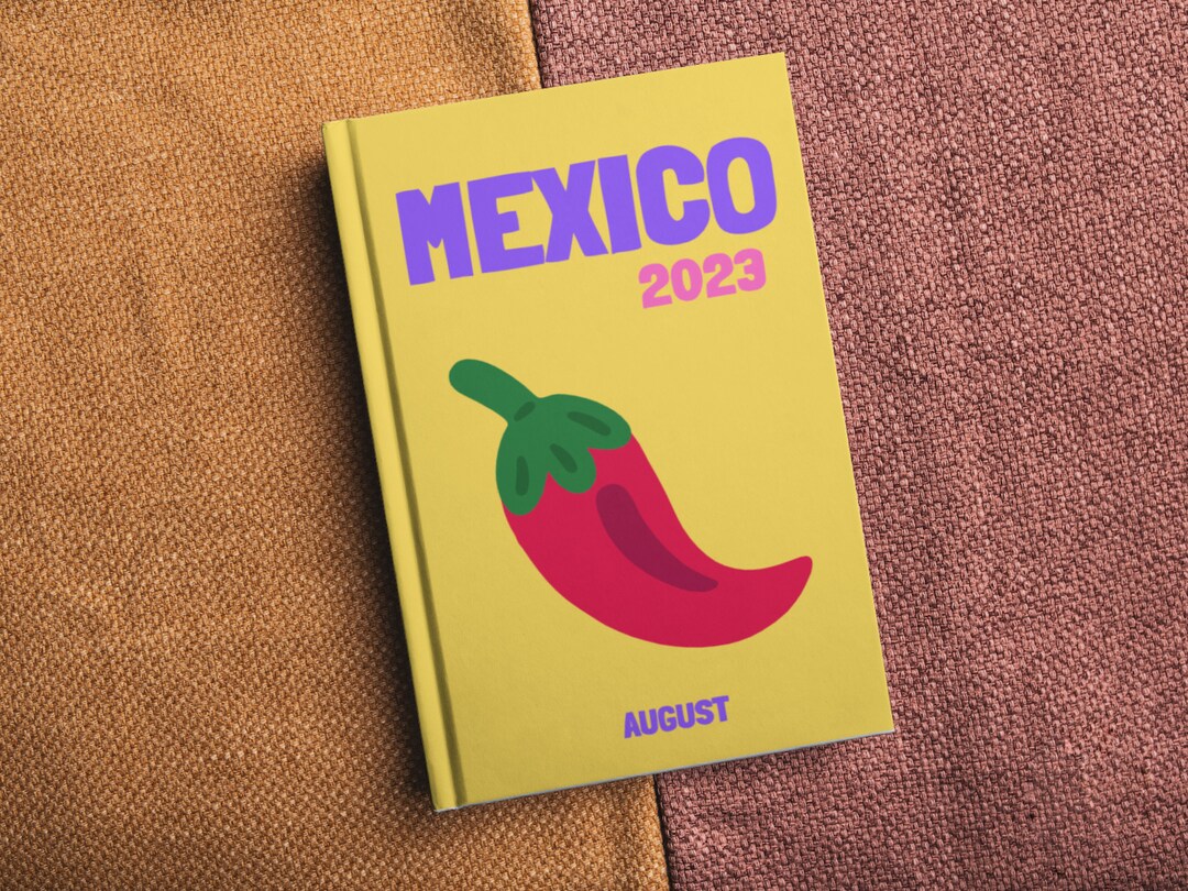 Mexico Travel Photo Book Cover Template: DIY Coffee Table Book (digital ...