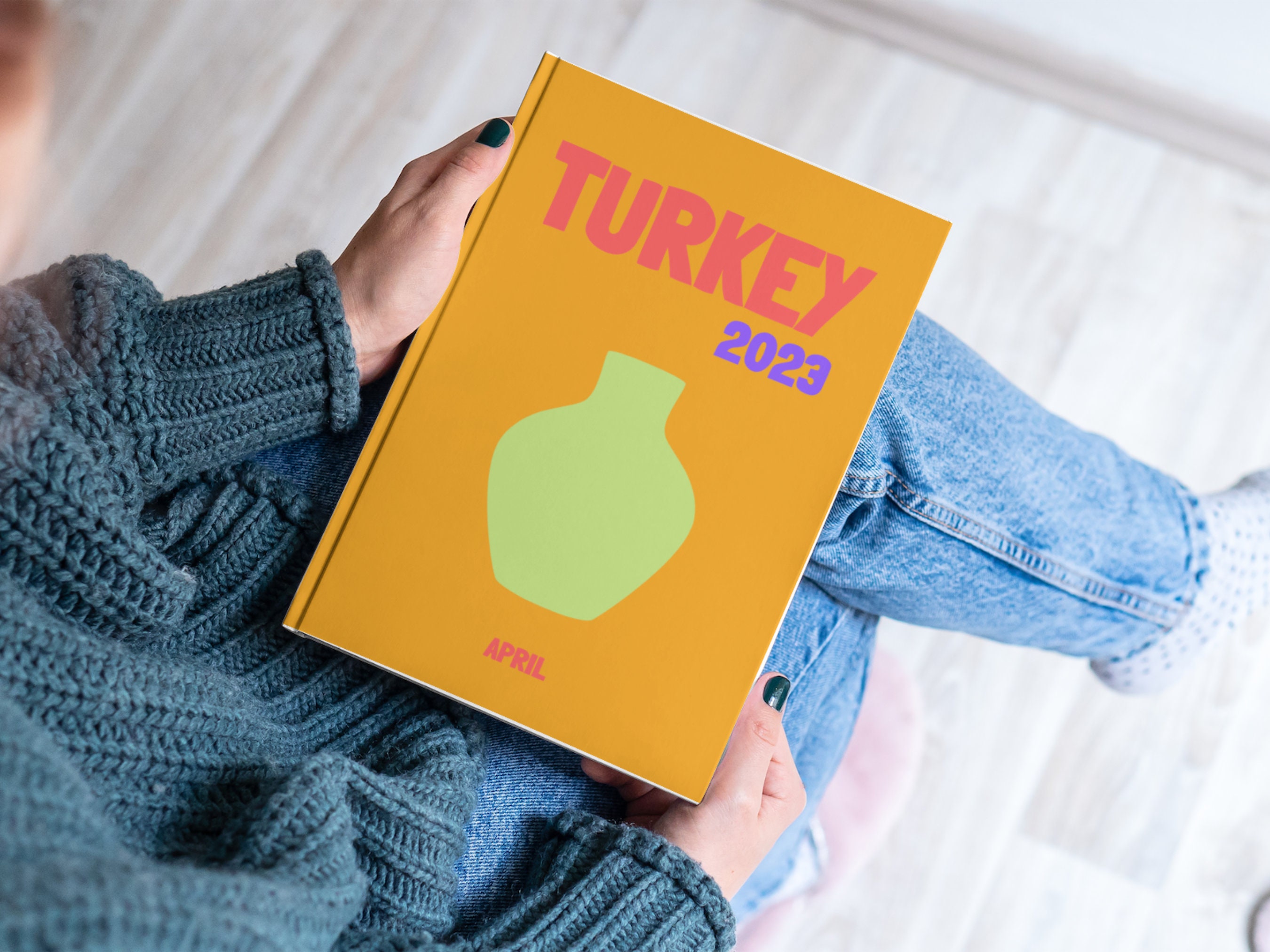 Turkey Travel Photo Book Template: DIY Coffee Table Album (digital ...