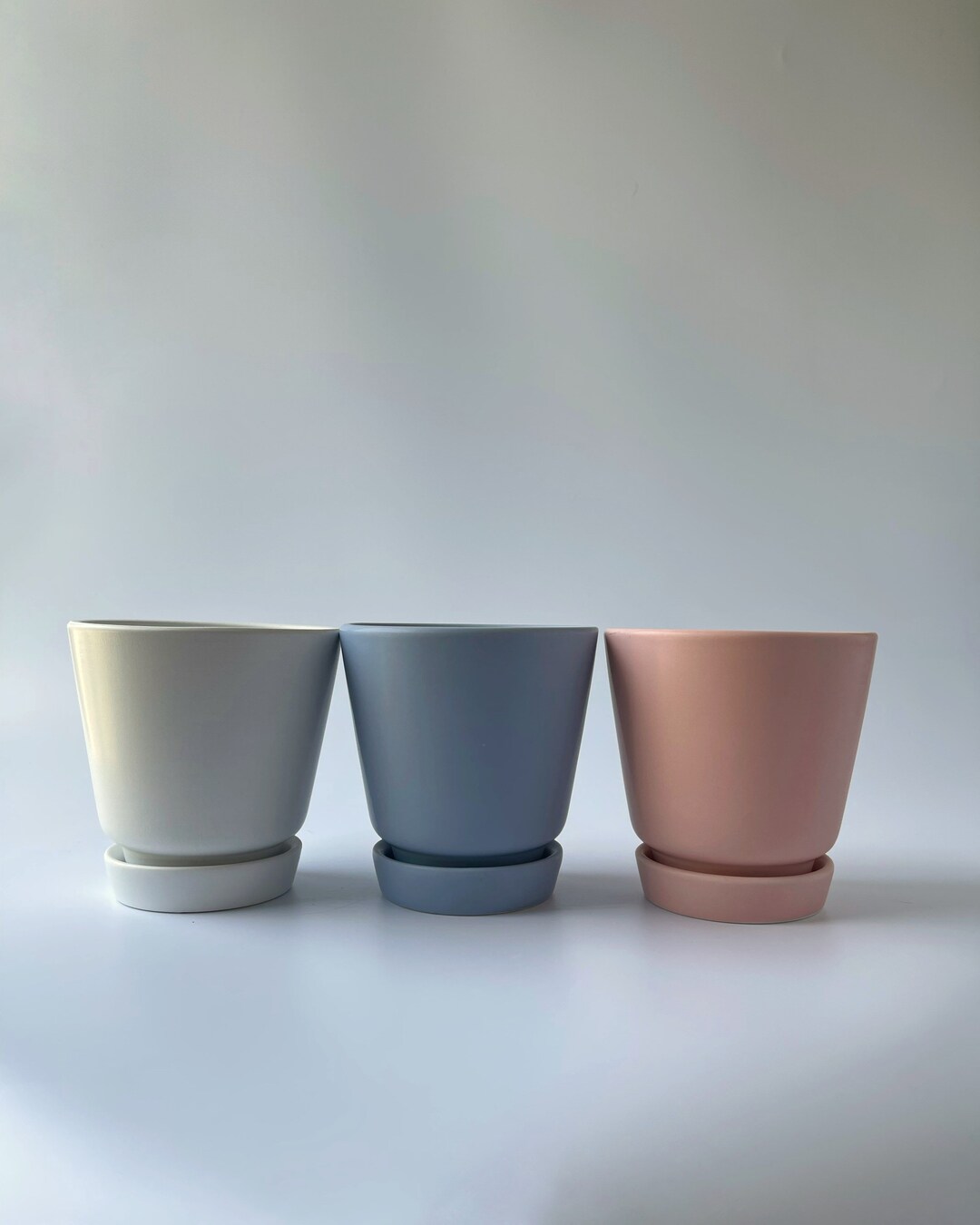 Matte Pastels- Planter Cover Pot MULTIPLE COLORS - Etsy