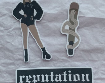 Gorgeous Sticker, Reputation, Lover, 1989, All Too Well, Taylor ...