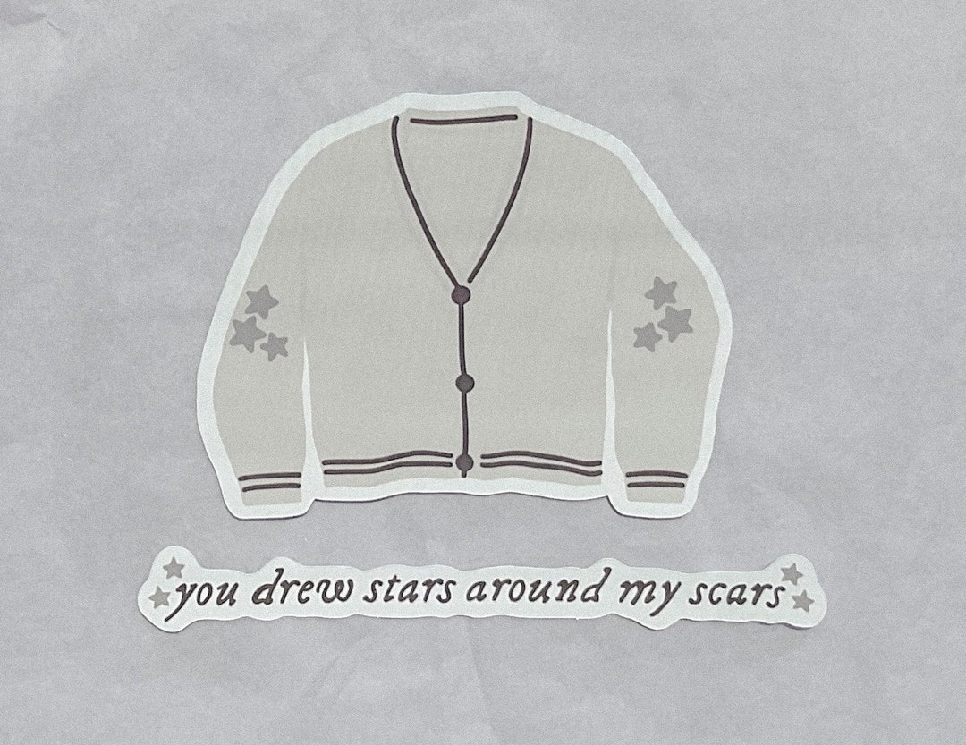 Cardigan Sticker Pack - Etsy