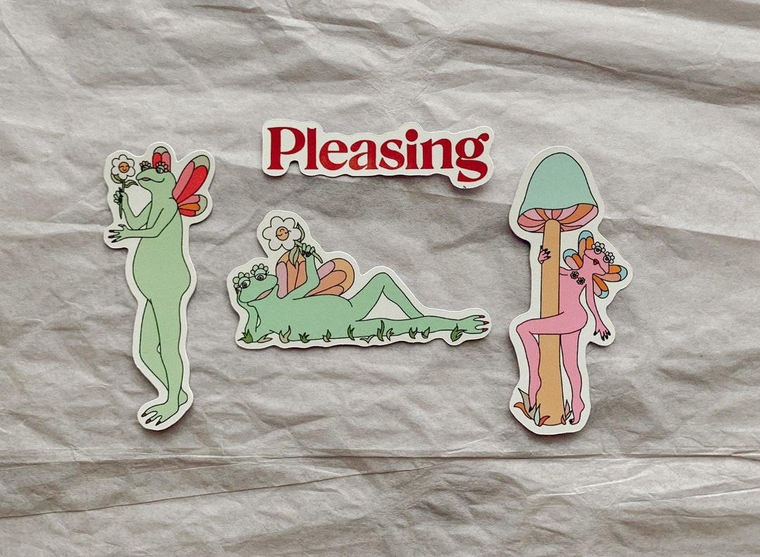 Pleasing Sticker Pack - Etsy
