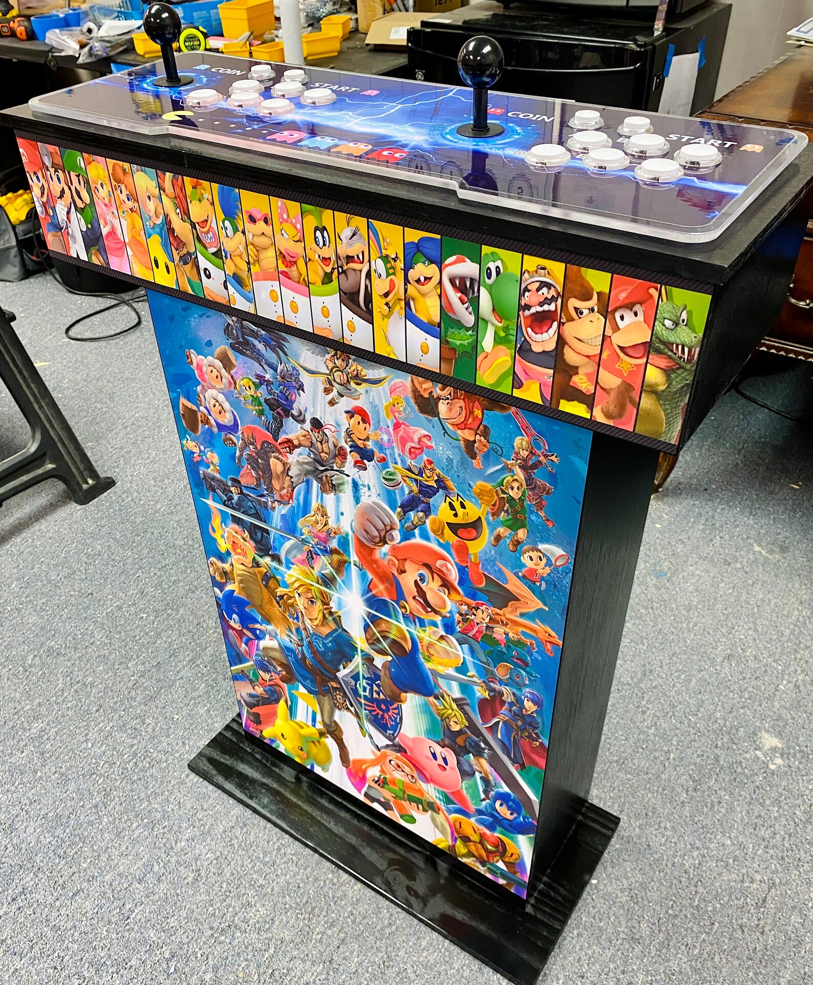 Pedestal Stand for Pandoras Box Table Top Arcade Please Read Item ...