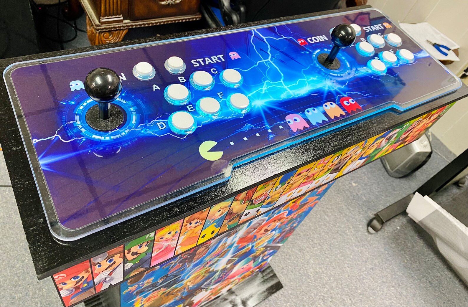 Pedestal Stand for Pandoras Box Table Top Arcade Please Read Item ...