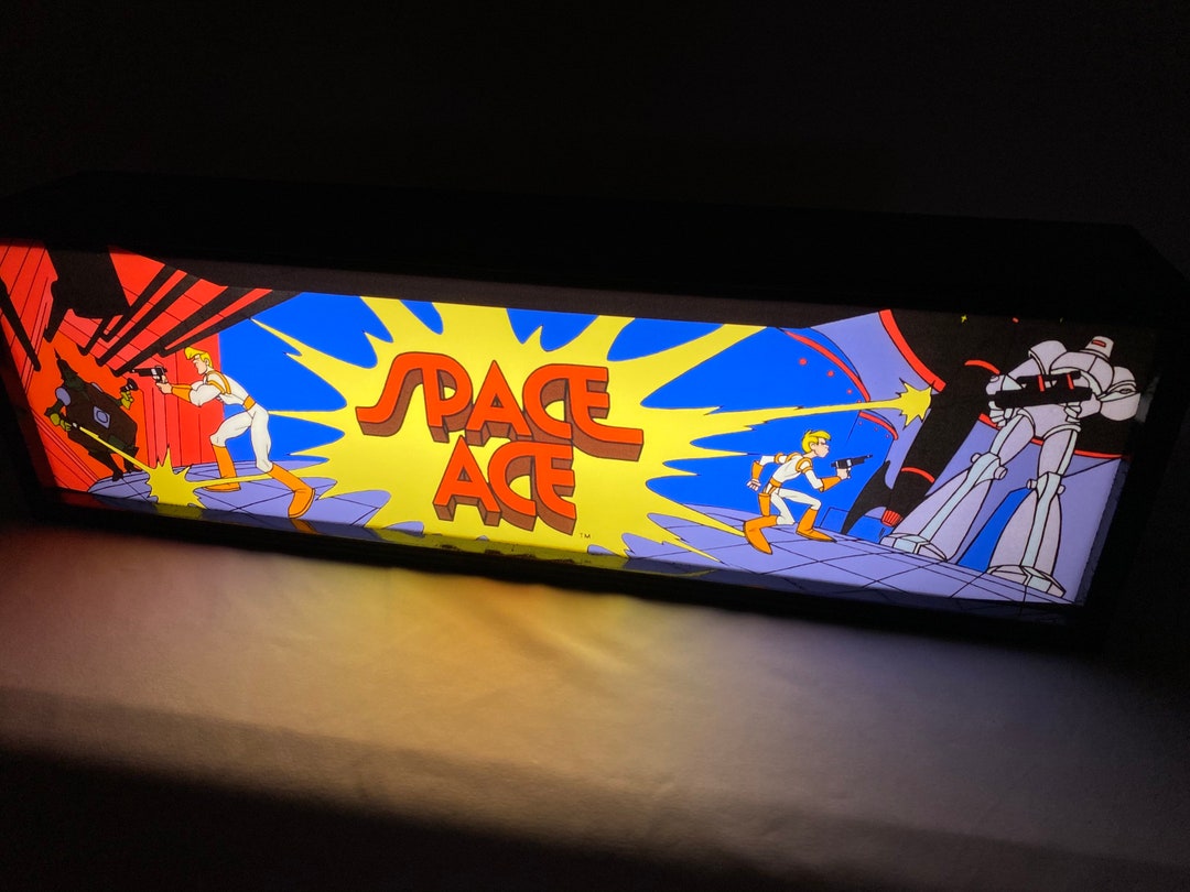 Arcade Game Light Box Iircade Compatible Lighted Marquee Topper FREE ...